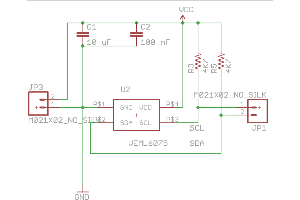 VEML6040 RGBW Color and Ambient Light Sensor from Pesky Products on Tindie