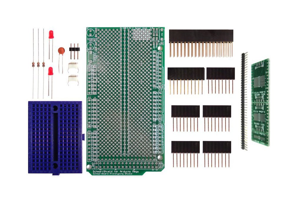 SchmartBoard|ez SOIC Arduino Mega Shield Kit from Schmartboard, Inc. on ...