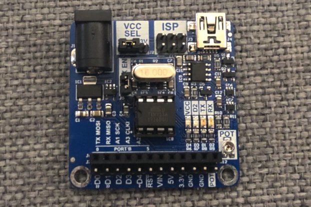 DIP-40 Arduino compatible development board from MCUdude on Tindie