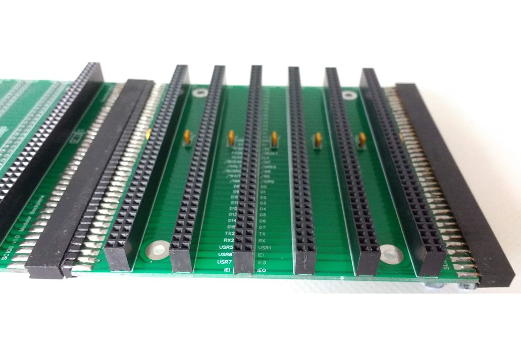 Modular Backplane Boards for RC2014 from Stephen C Cousins on Tindie