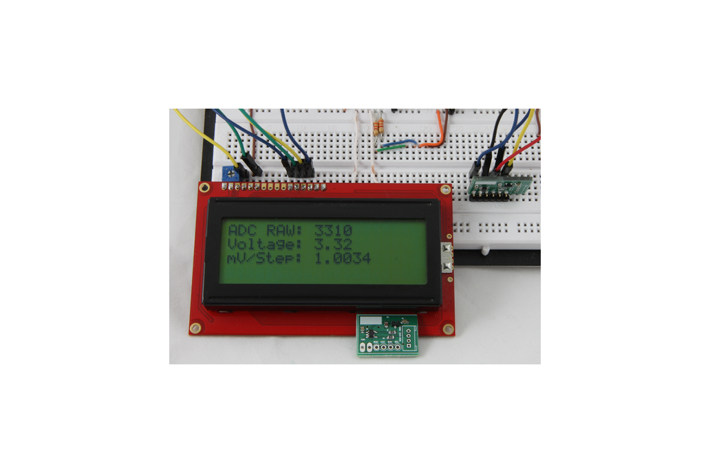 12 Bit ADC Breakout(I2C) from Sparkys Widgets LLC on Tindie