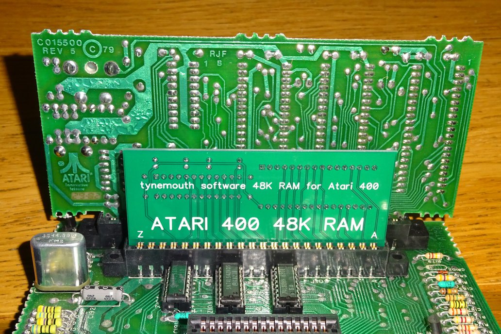Atari 400 48k Ram Upgrade From Tynemouth Software On Tindie
