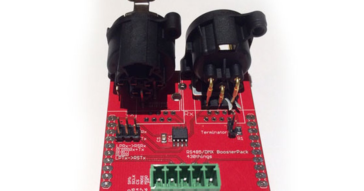 DMX RS-485 Booster Pack from RobG on Tindie