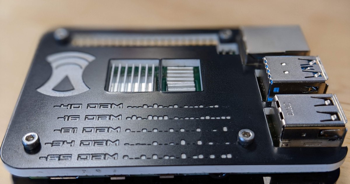 Raspberry Pi 4 Slim Case from Kismet Wireless on Tindie