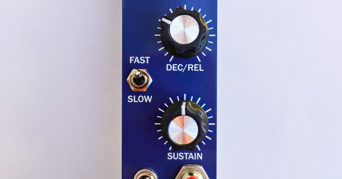 Envelope Generator Eurorack Module Assembled From Hélio Leite Júnior On Tindie