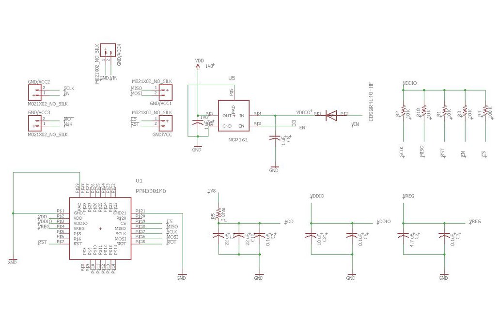 PMW3901 Optical Flow Sensor from Pesky Products on Tindie