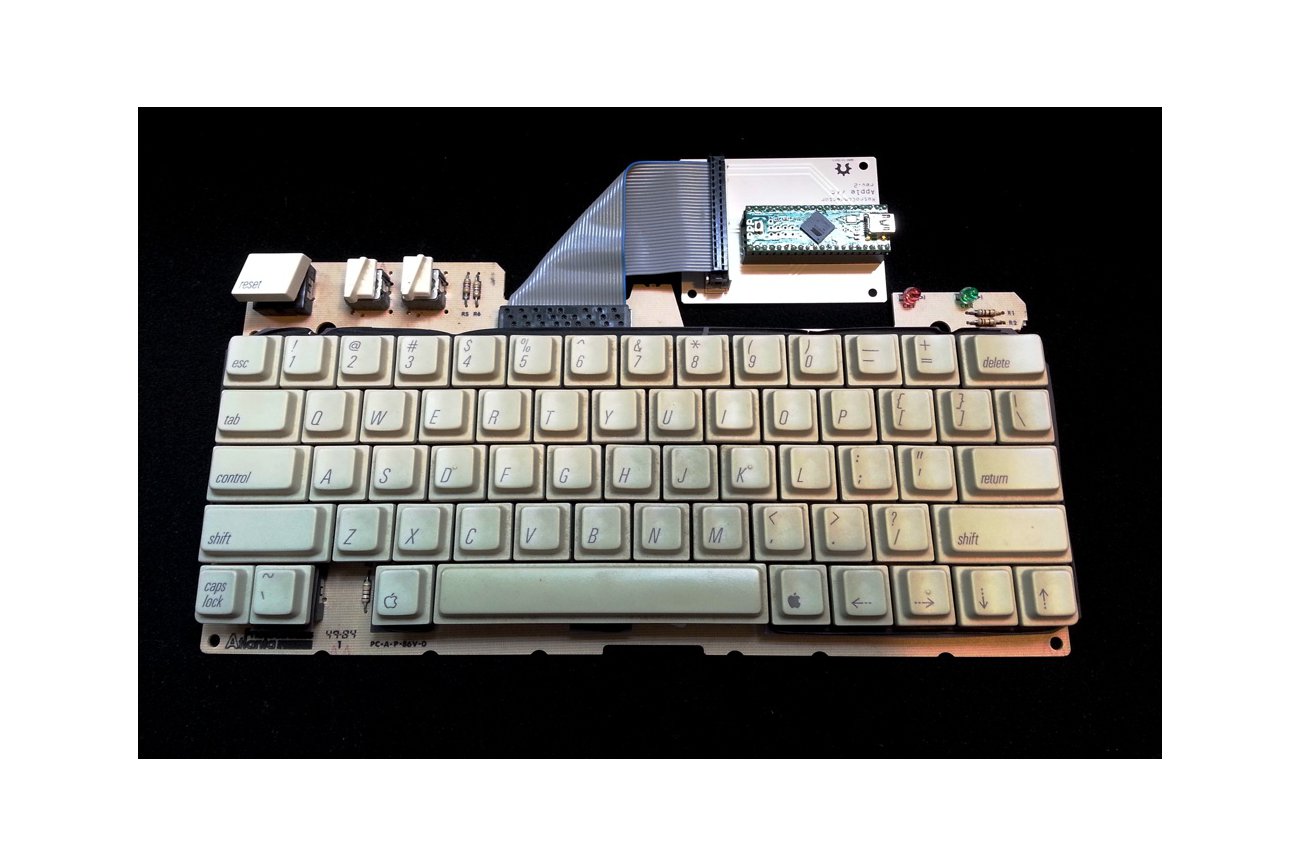 RetroConnector keyboard shield for Apple IIe - kit from Option8, Llc on ...
