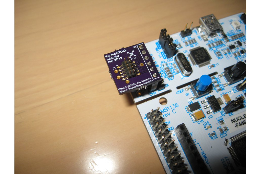 St Nucleo St Link Adapter From Adamjvr On Tindie