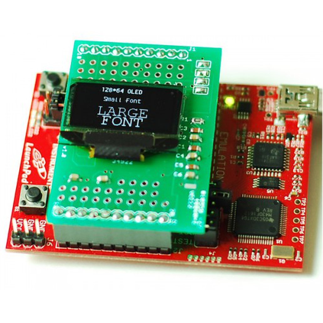 The Terminal - OLED Breakout Board/MSP430 Launchpad BoosterPack from ...