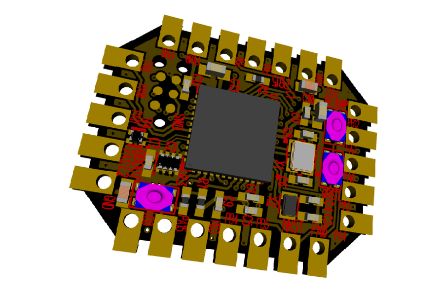 STM32 small Flex Module from Fyberlabs on Tindie