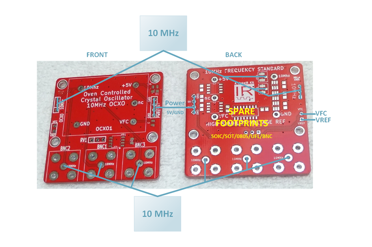 10MHz OCXO Frequency Standard Module or Kit from Ir Analysir-Infrared ...