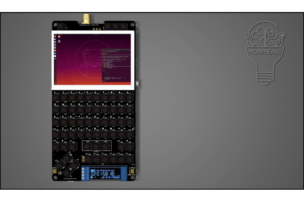 SnapOnAir BLAK RPI - PI ZERO PCB from ElectronicTricks on Tindie