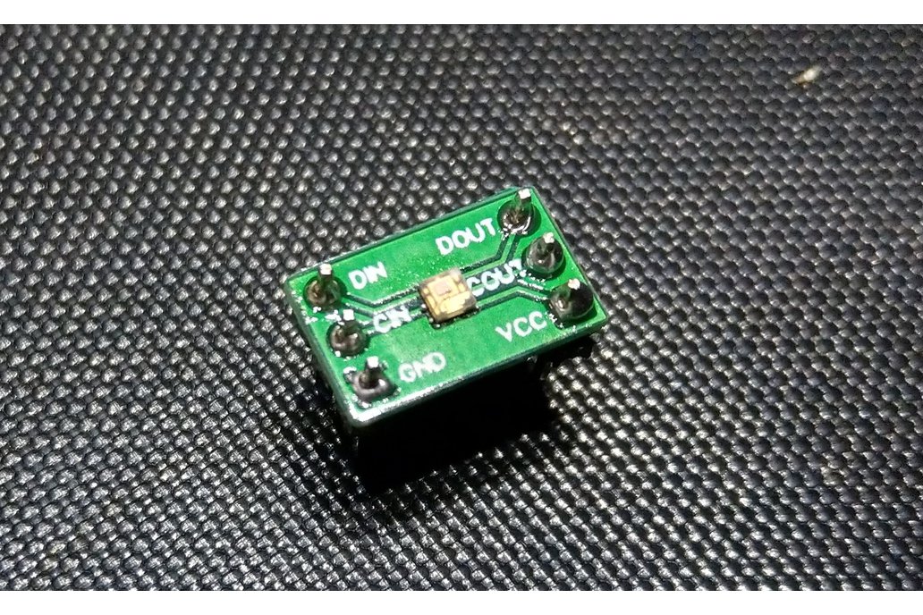 APA102-2020 RGB LED Breakout Board from Spacehuhn on Tindie