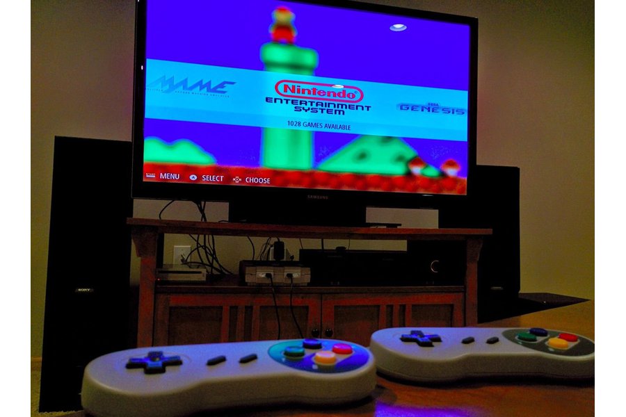 Retropie gaming console with KODI media center from retrogaming on Tindie