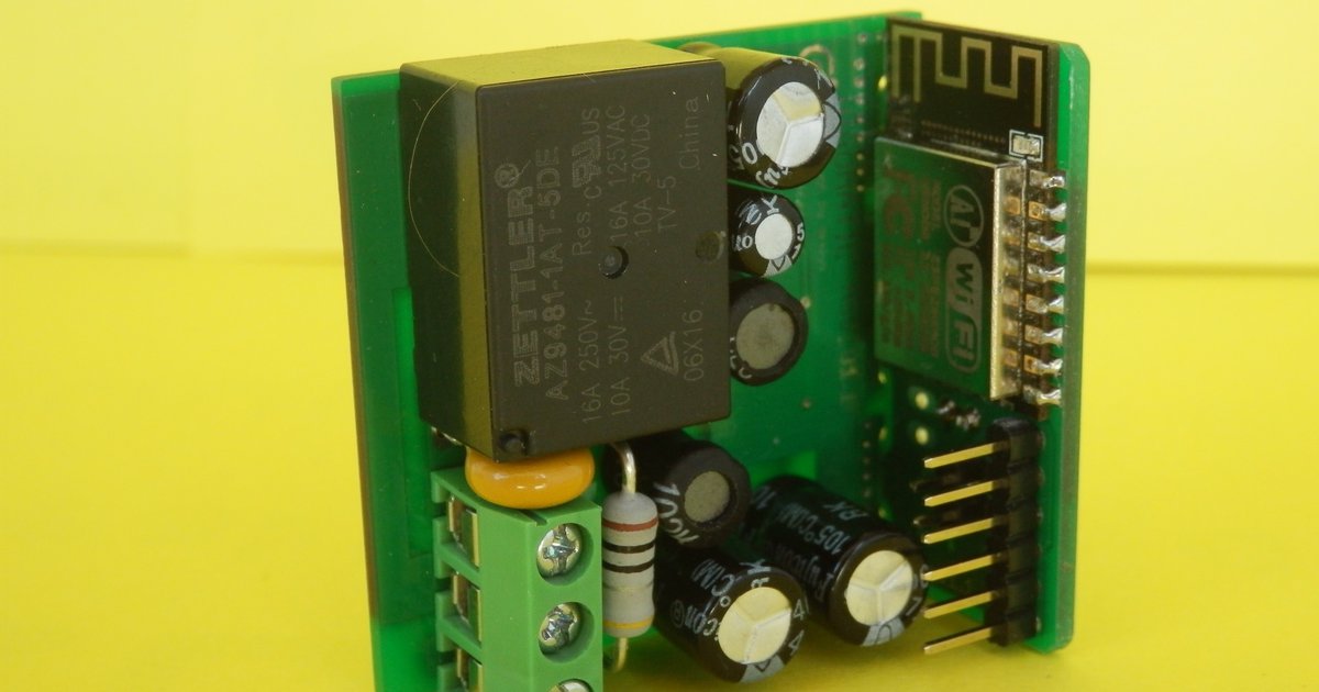 WiFi smart socket micromodule kit from Faxuino on Tindie