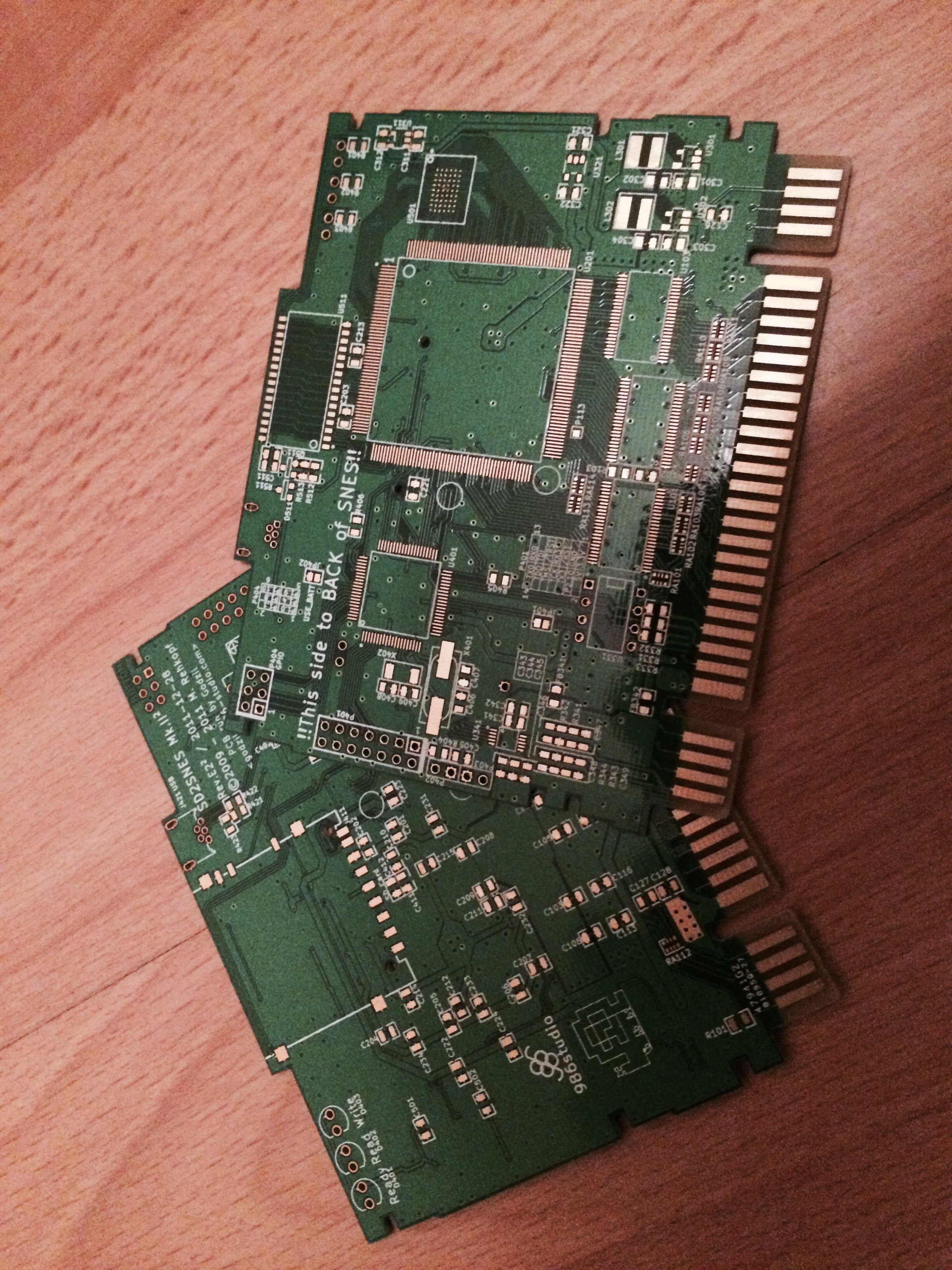 Bare SD2SNES Rev E2 PCB from Manoël Trapier on Tindie