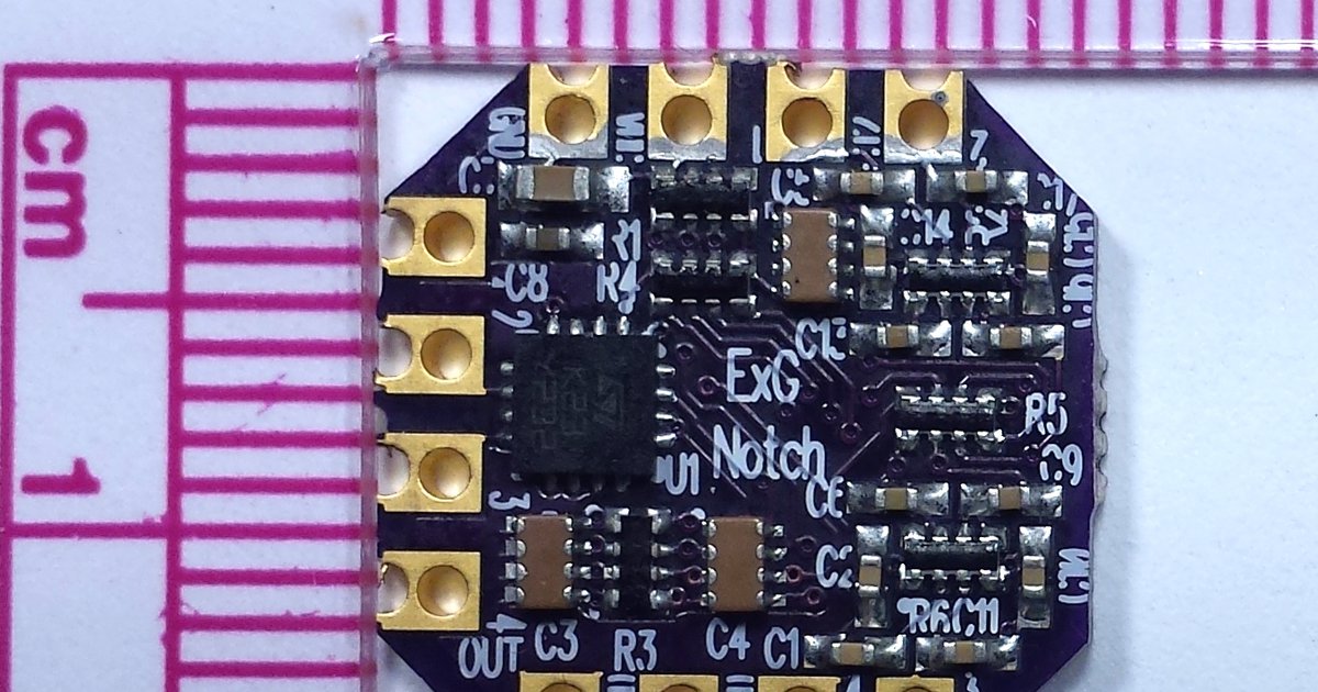 ExG Notch Flex Module from Fyber Labs Inc. on Tindie