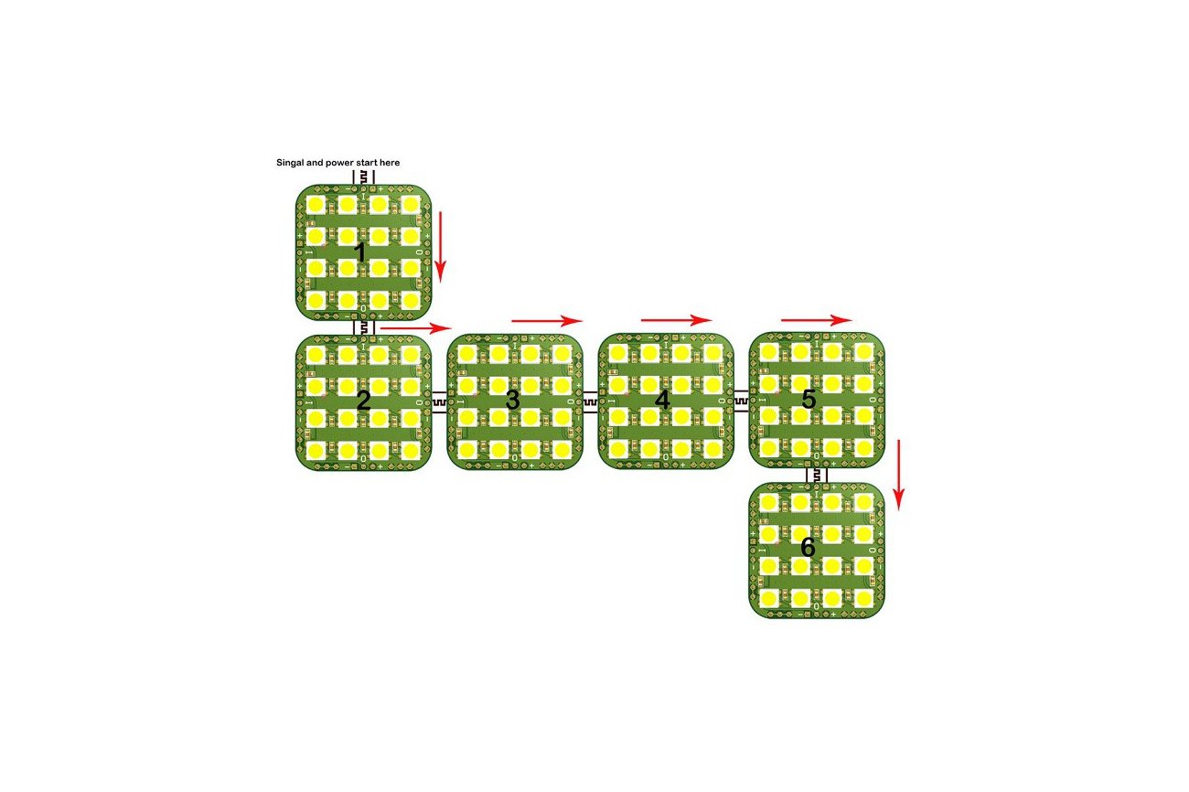 WS2812B LED Cube 96 for arduino colorful magic from Smart-Prototyping on Tindie