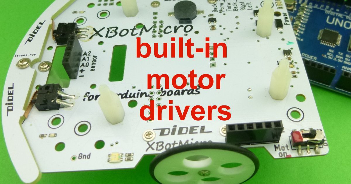 XbotMicro-ARF - A fully equipped robot base from jdn on Tindie