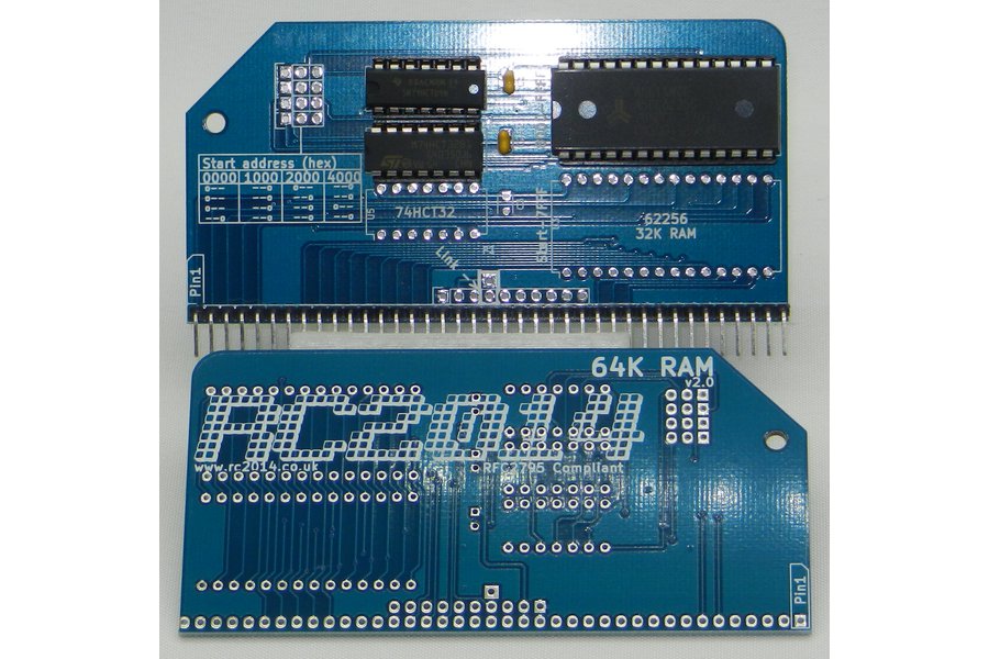 RC2014 Plus - Homebrew Z80 Computer Kit from Semachthemonkey on Tindie