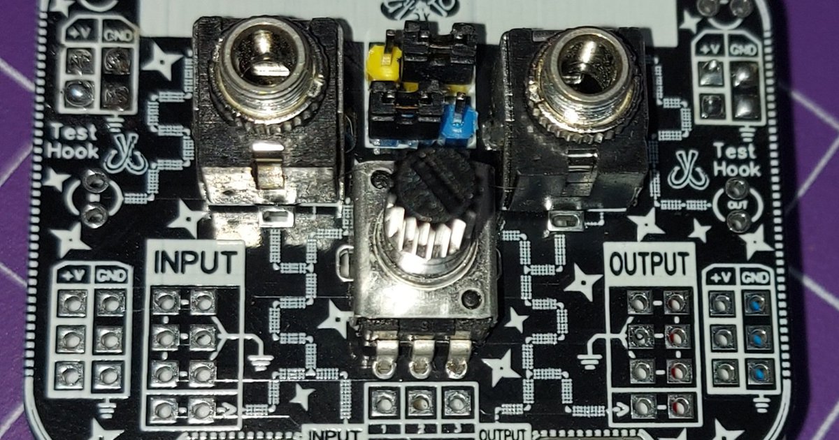 PatchMate:Level Control Adaptor from CircularTonic on Tindie