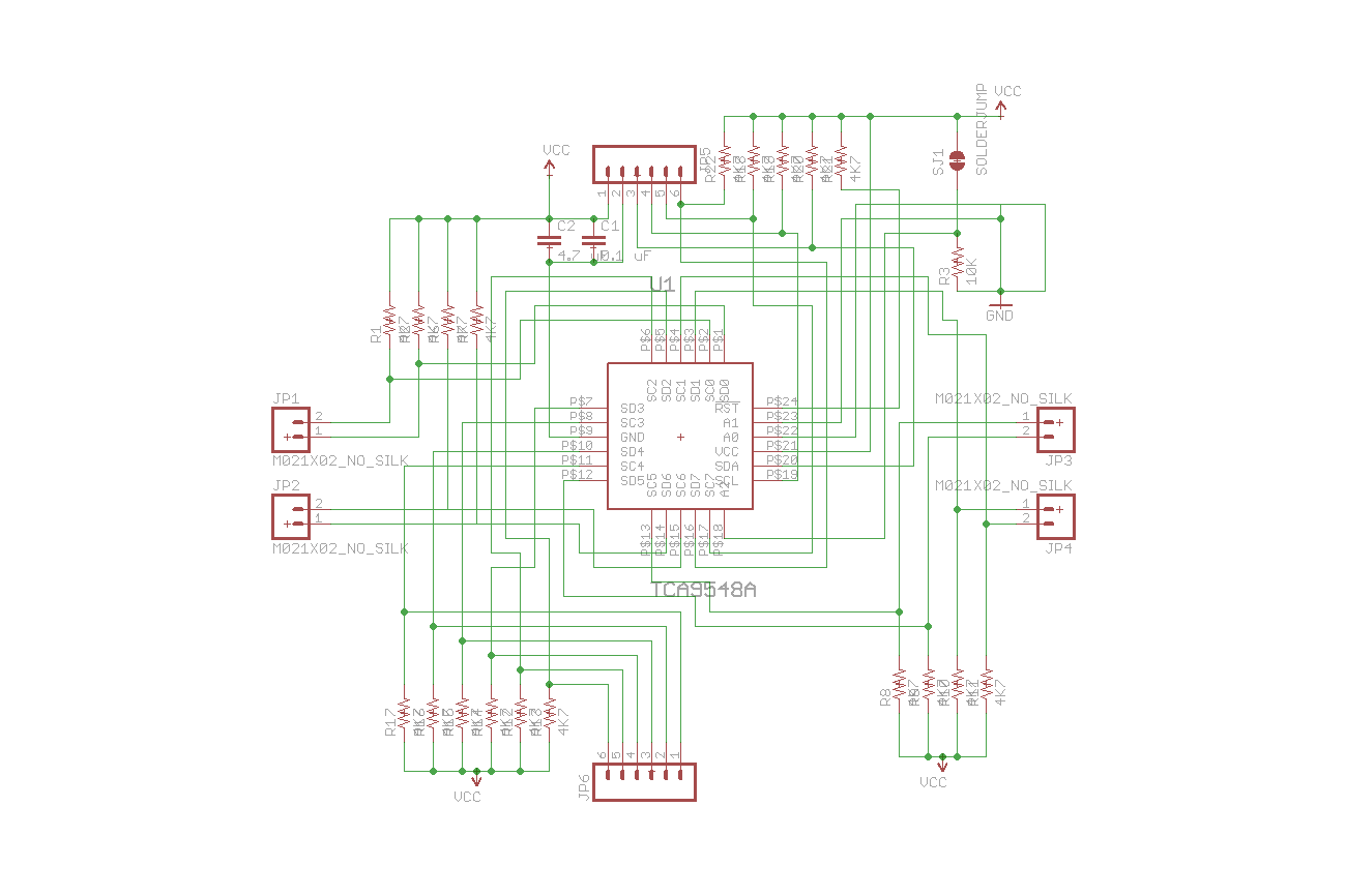 TCA9548A I2C Multiplexer from Pesky Products on Tindie