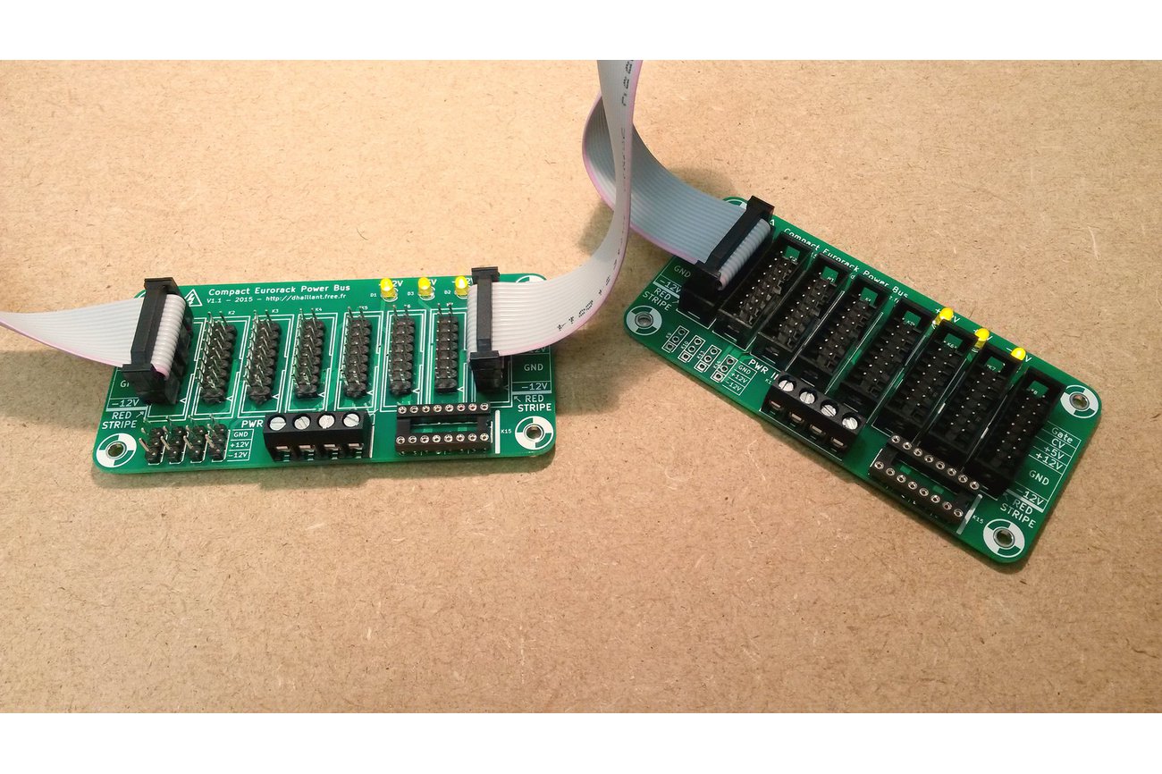 Eurorack Compact Power Bus from Electronic Things… And Stuff on Tindie
