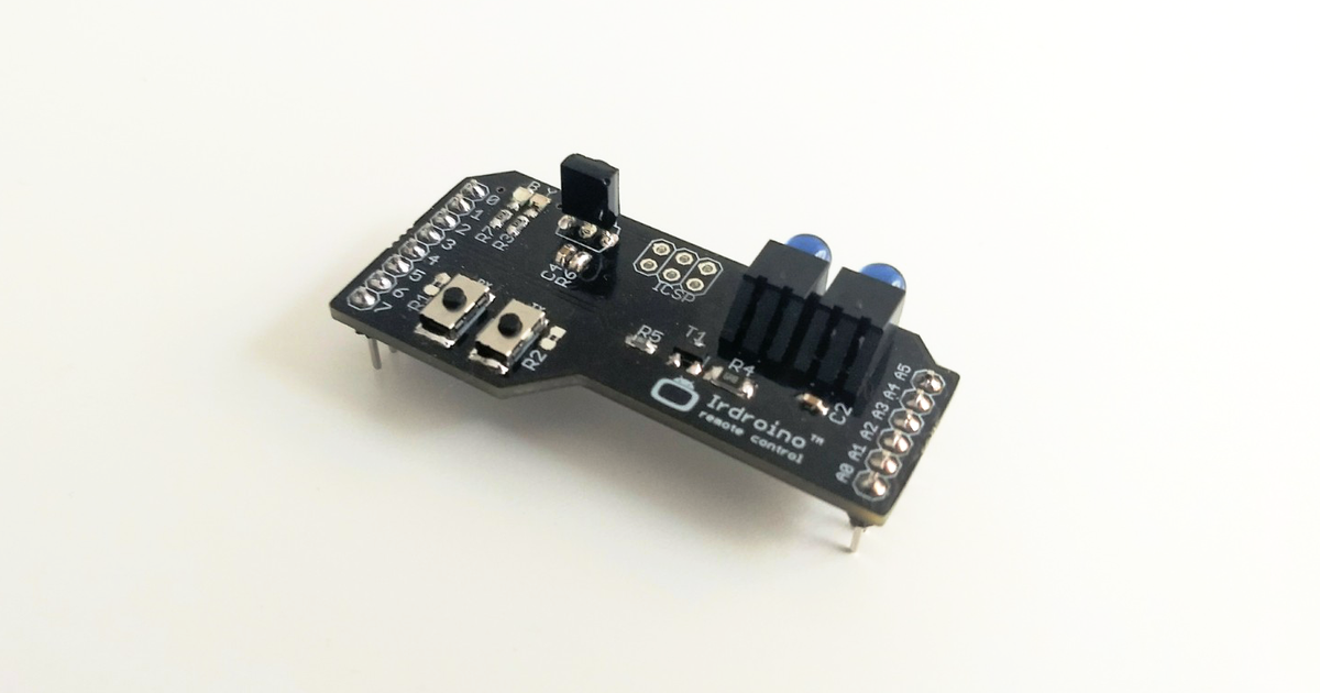 Irdroino Infrared (IR) Shield for Arduino from Irdroid on Tindie