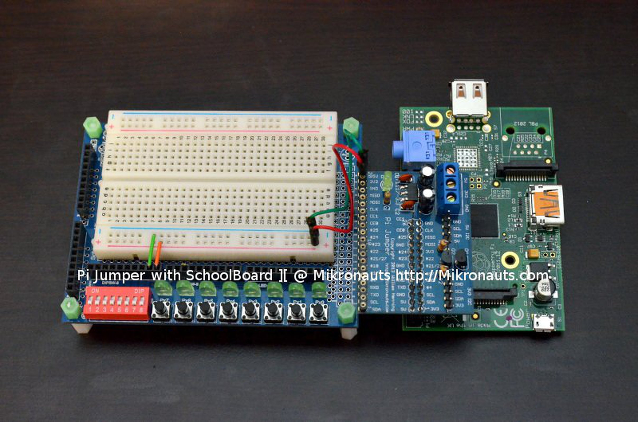 SchoolBoard ][ for Raspberry Pi from mikronauts on Tindie