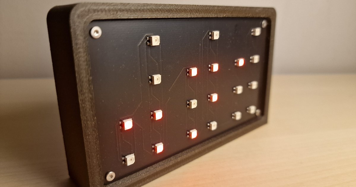 binary digital clock