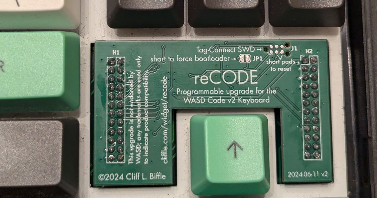 reCODE (QMK or Rust upgrade for WASD CODE v2) from Overengineered ...