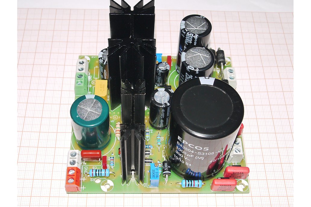 PSU for tube preamp adjustable double filter from stereo24 on Tindie