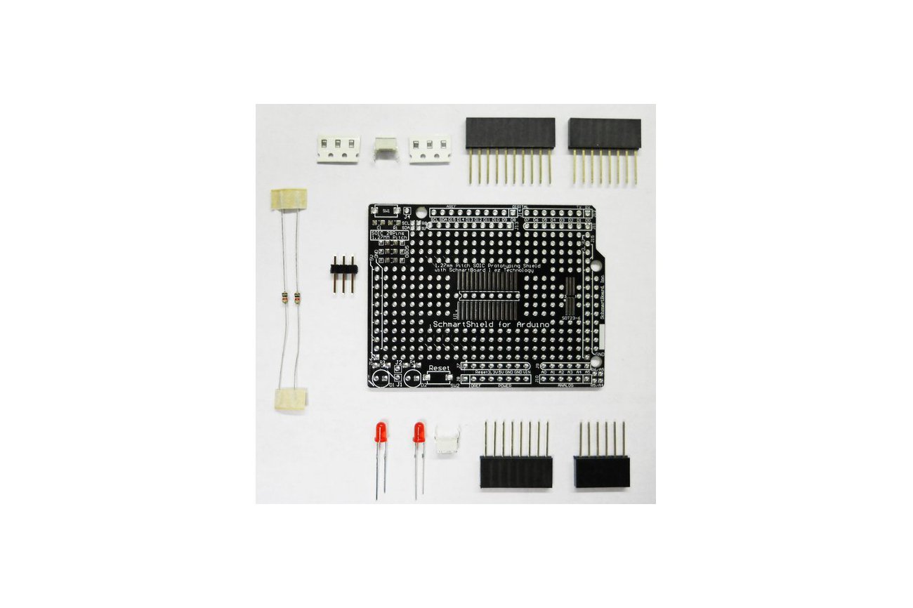 SOIC Surface Mount prototype kit (Arduino Uno) from Schmartboard, Inc ...