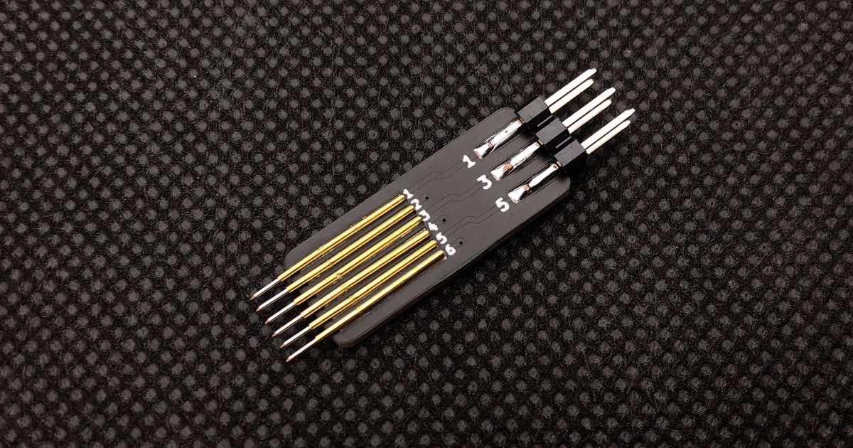 Pogo Pin Adapter with 1.27 mm pitch from Curious Minds Development on ... Pogo Pin Adapter with 1.27 mm pitch from Curious Minds Development on ...