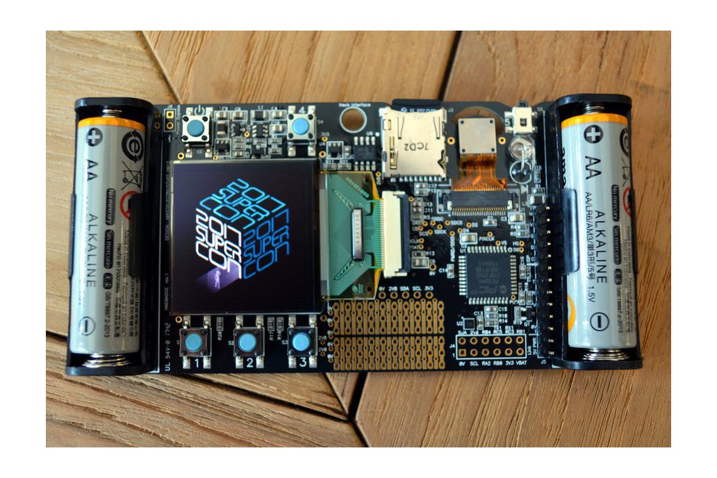 2017 Hackaday Superconference Badge from Desiredusername on Tindie