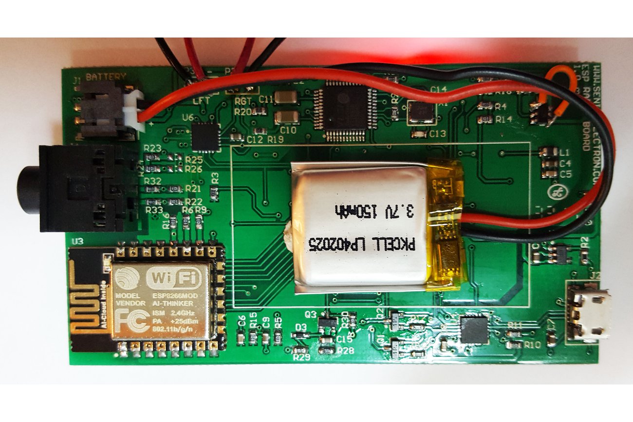 ESP8266 Internet Radio from Senior Electron Llc on Tindie