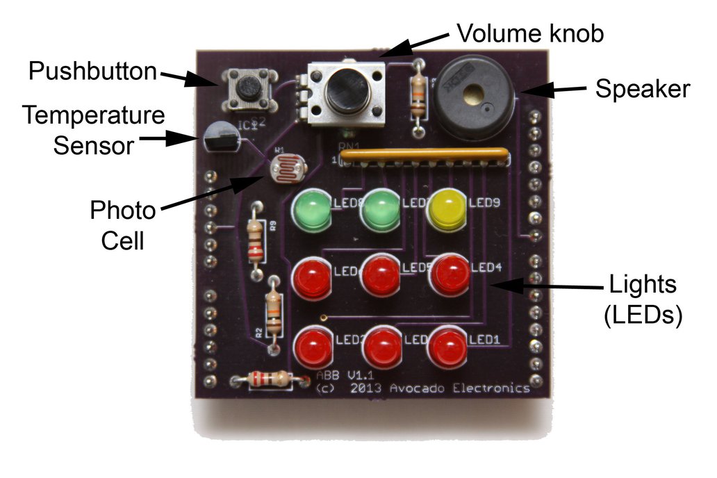 Young Person's Guide to Arduino Kit from Avocado Electronics on Tindie