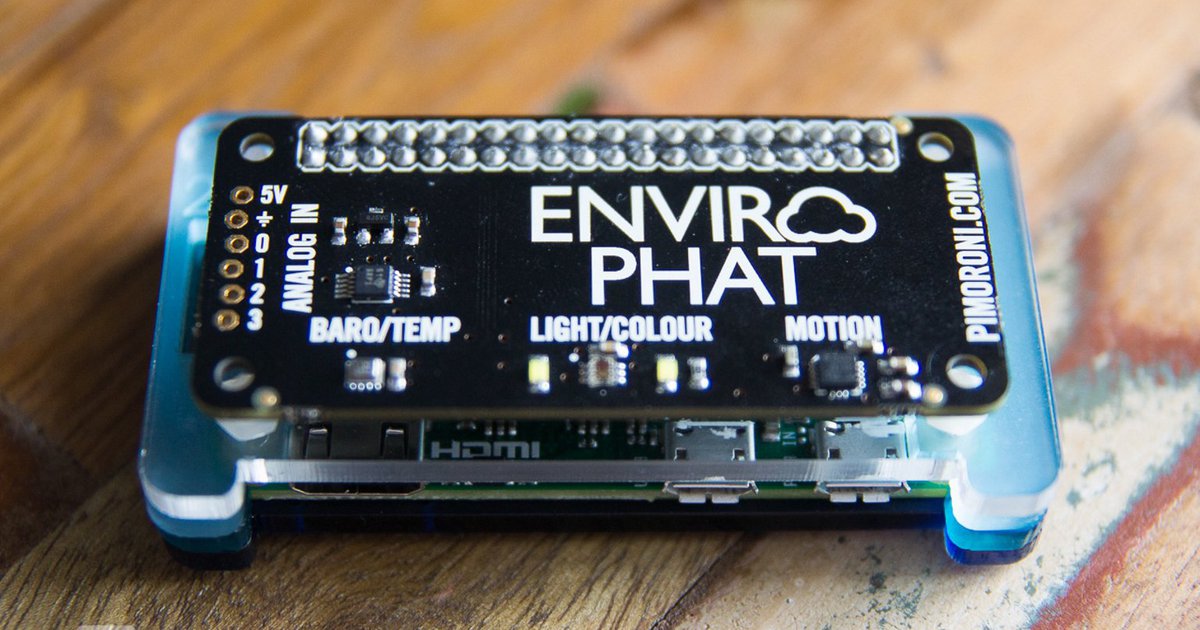 Pimoroni Enviro pHAT from georg on Tindie
