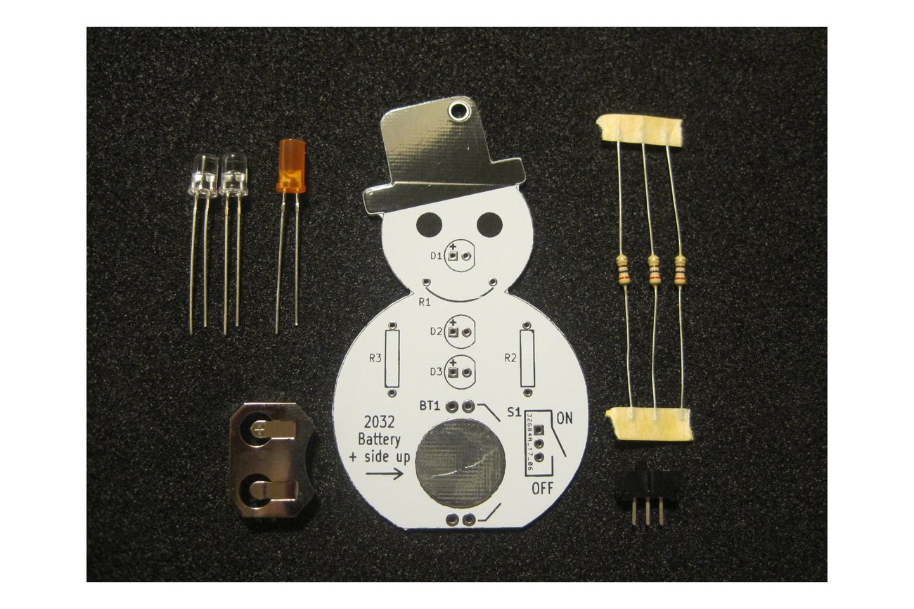 Snowman Kit from Low Voltage Labs on Tindie