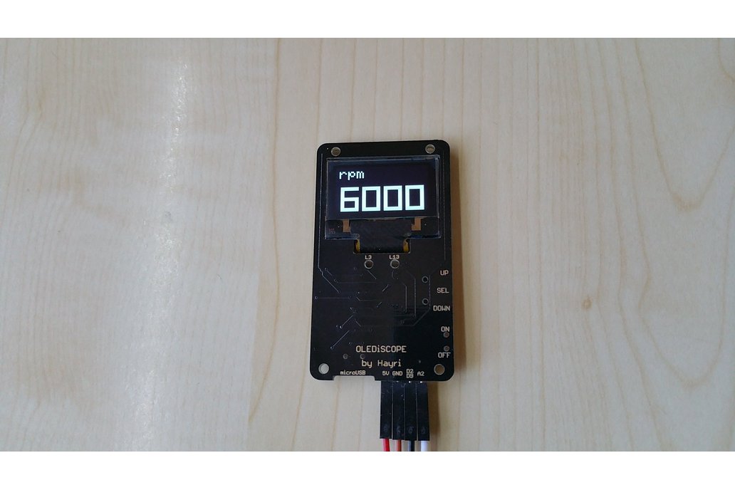 OLEDiUNO Tachometer for Spindles and Motors from Phoenix CNC, OLEDiUNO ...