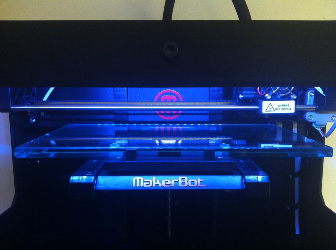 Makerbot Replicator 2 Glass Build Plate Upgrade from ThinkMakeRepeat on ...