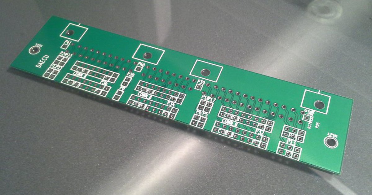 ECU 64p connector - bare PCB - Honda Miata NA/NB1 from rusEfi LLC on Tindie