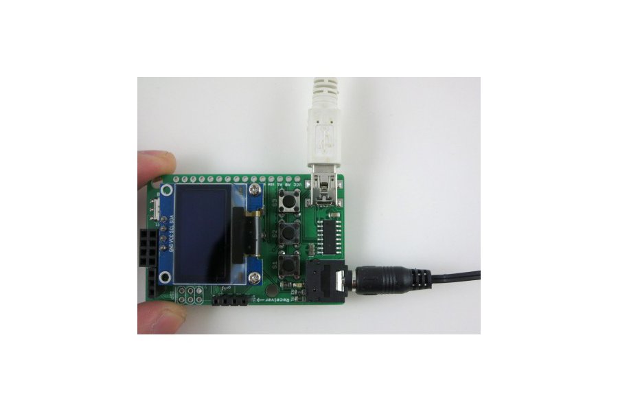 RFToy - Arduino-based RF dev. board, with OLED from Rayshobby on Tindie