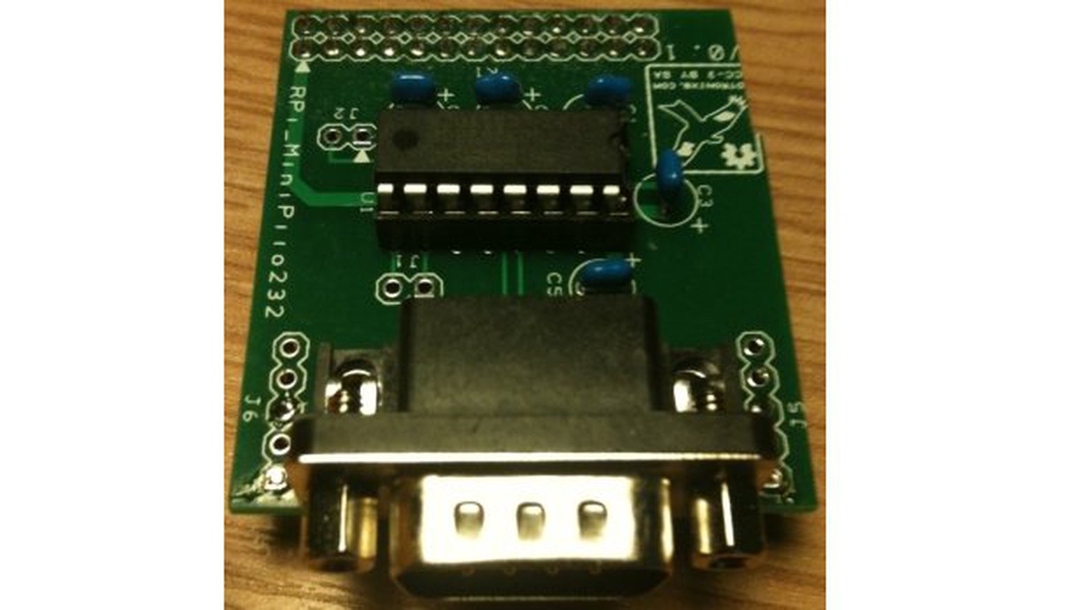 Raspberry PIIO - MiniPiio RS232 add-on board from DTRONIXS on Tindie