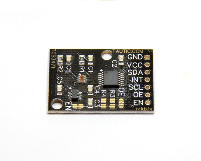 TCS34717 Color Sensor Breakout from TAUTIC ELECTRONICS LLC on Tindie