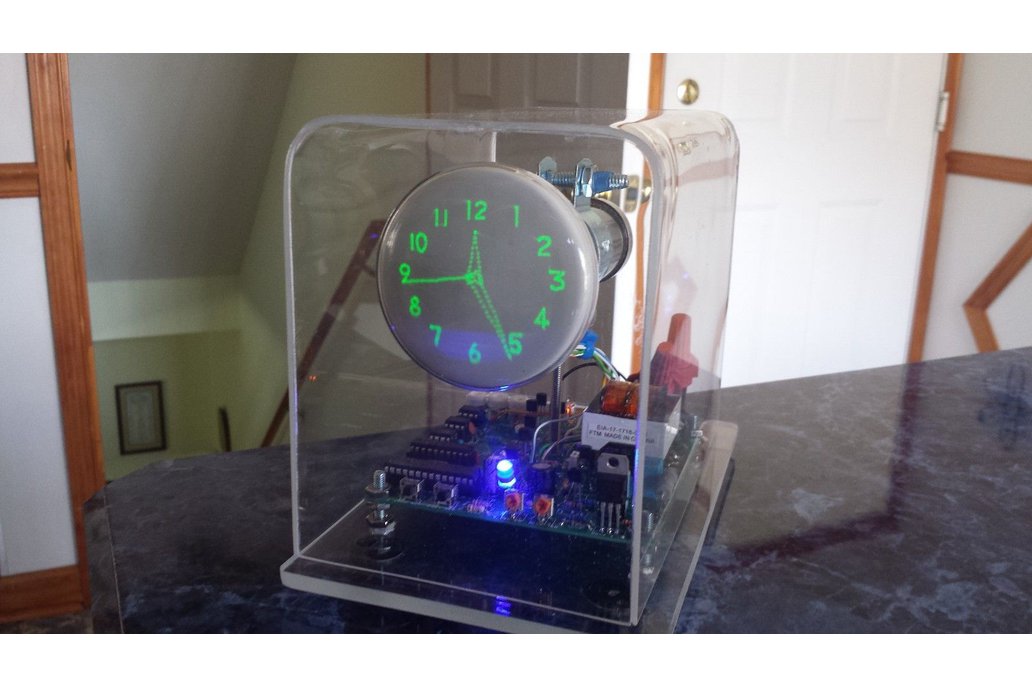 Mini Oscilloscope Clock DG7-6 Cathode Ray Tube 3" from Oscilloscope ...