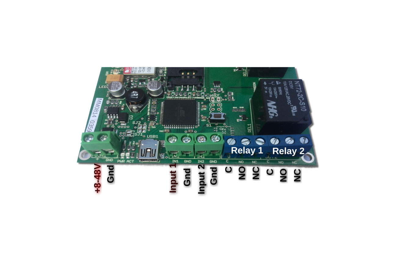 GSM/GPRS remote for control and sensing from Inventech on Tindie