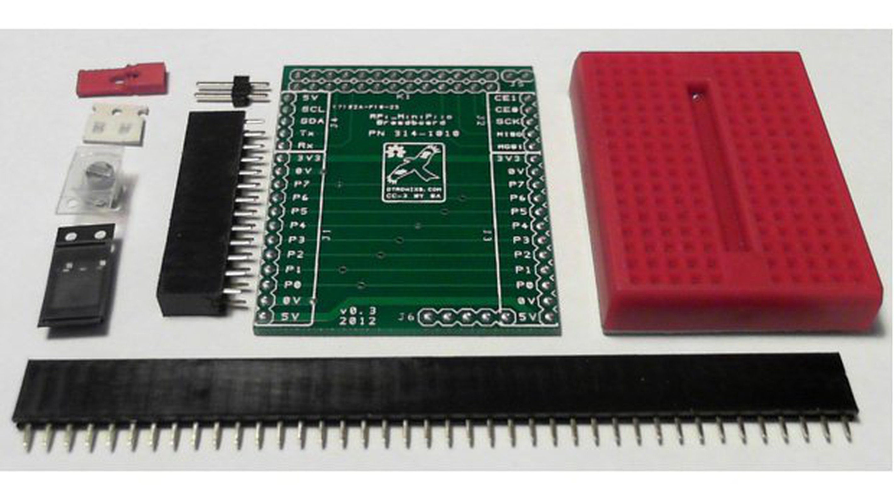 Raspberry PIIO - Breadboard add-on (Kit Only) from DTRONIXS on Tindie