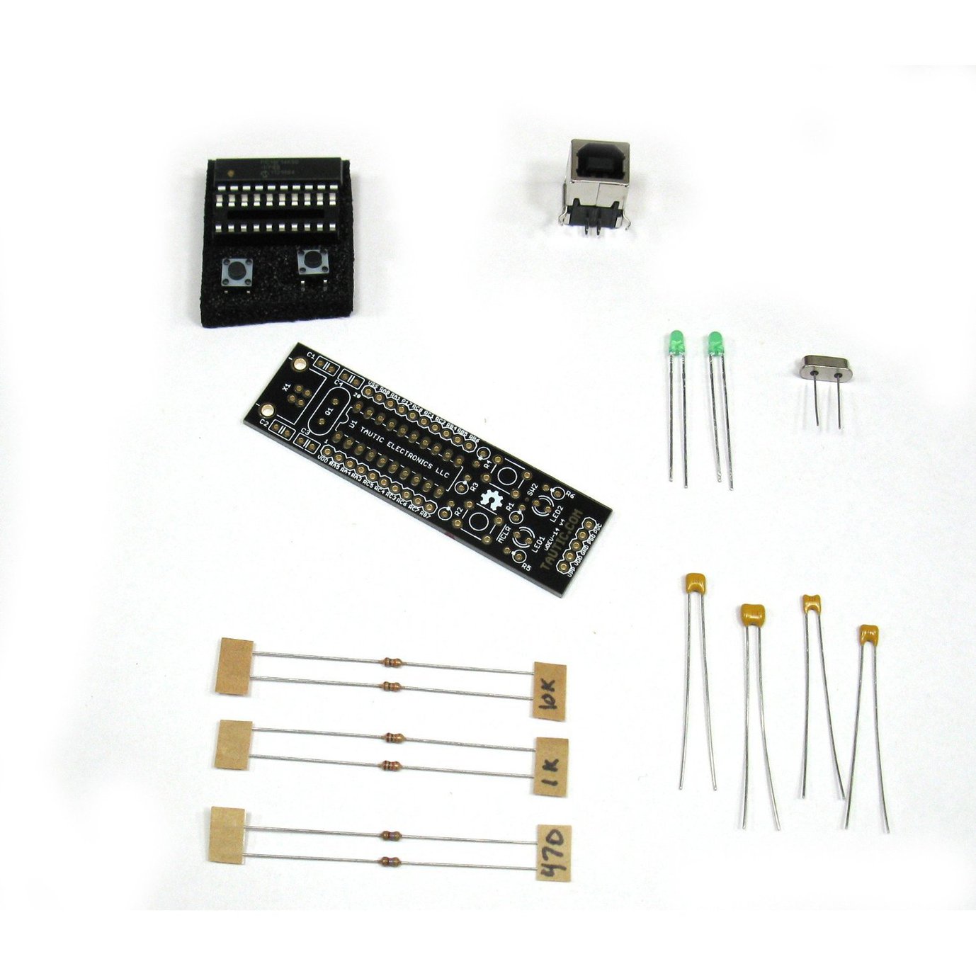 PIC18F14K50 USB Development Kit from TAUTIC ELECTRONICS LLC on Tindie