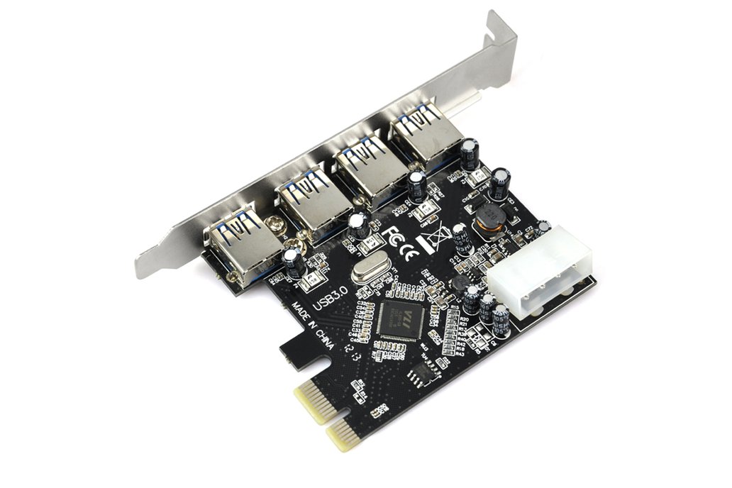 USB 3.0 PCIE 4PORTS Express Expansion Card Adapter from EASYLIFE on Tindie